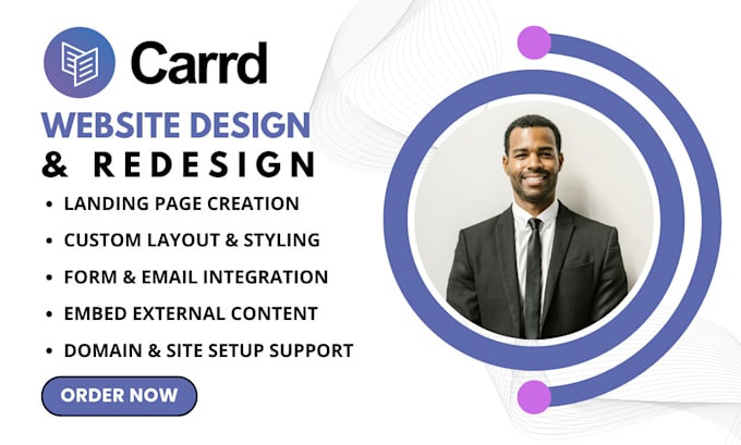 Redesign carrd website design carrd website card landing page carrd ...