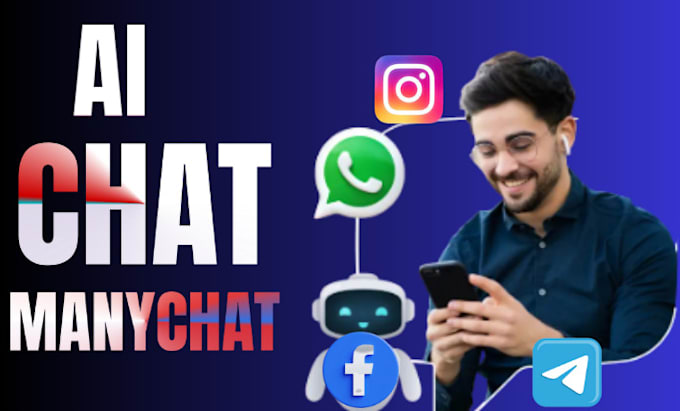 Chatbot for social media platforms using manychat by Zeyad_dawaki | Fiverr