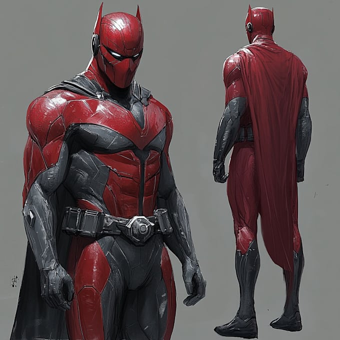 Design superhero character design concept art for your comic by ...