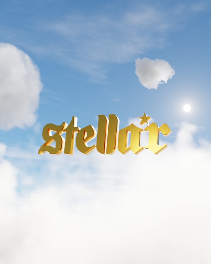 Create chrome 3d spinning logo loop animation by Valenciadesigns | Fiverr