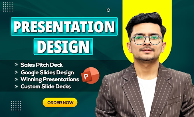 Design a compelling sales pitch deck, sales presentation or google ...