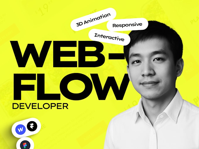 Be your webflow expert for figma to webflow redesign, development by ...