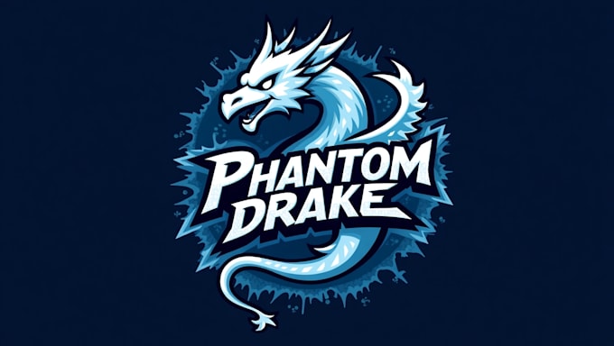 Design realistic phantom drake mascot logo in my style by Emint_james ...