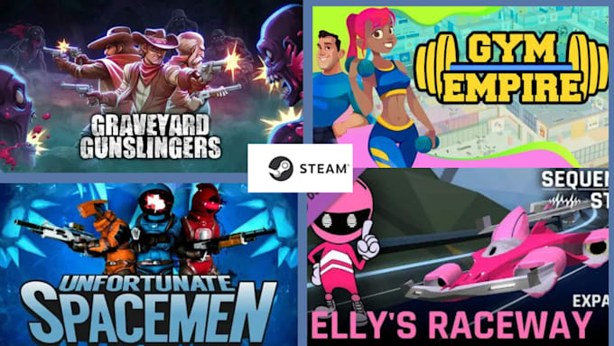 Illustrate steam game capsule art, pixel capsule art, steam capsule ...