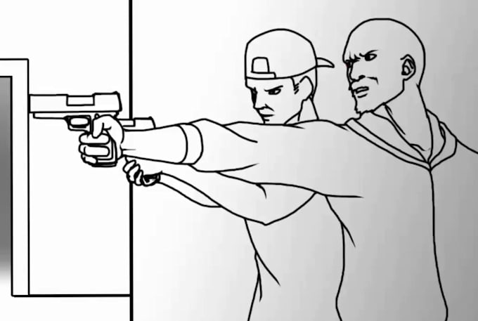 Draw 2d line art, pencil sketch frame by frame traditional by Bright ...