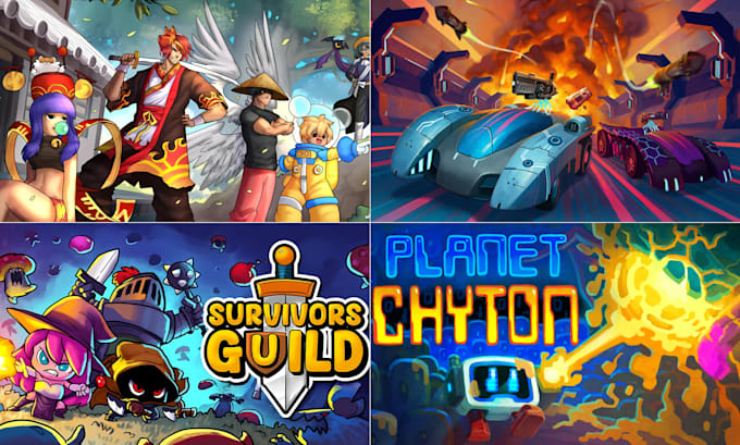 Design steam capsule game poster steam capsule art game ui game game ...