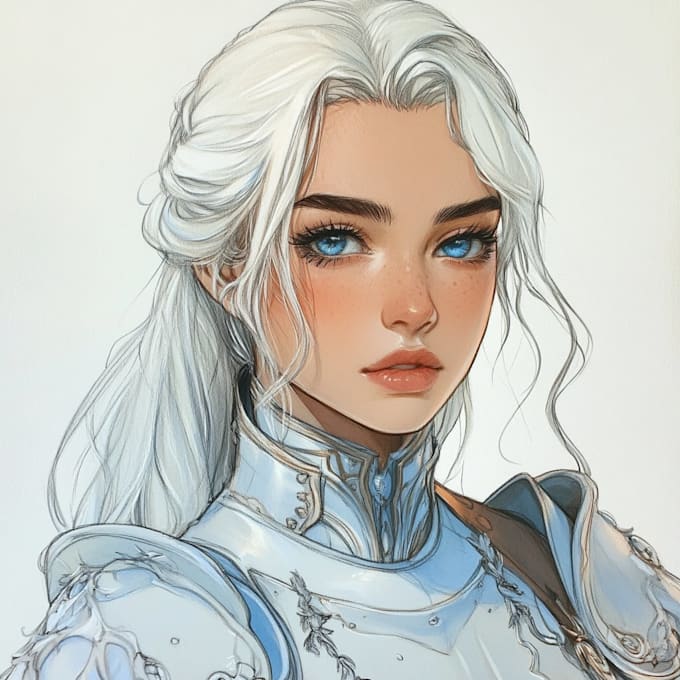 Draw dnd character art and fantasy concept illustrations by Stingobloru ...