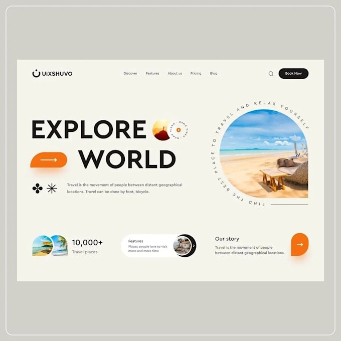 Create an interactive website with fluid gsap animations by Ozoani15 | Fiverr