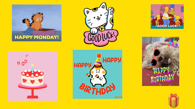 Create custom gif from video or from scratch by Real_motion | Fiverr