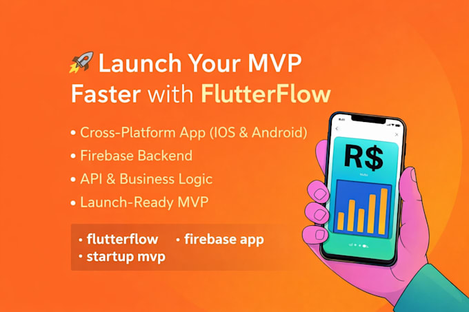 Build your startup mvp mobile app using flutterflow by Manav4245 | Fiverr