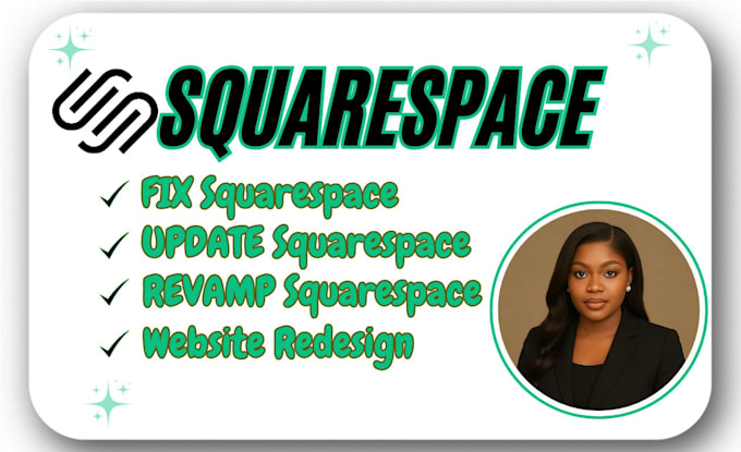 Fix update revamp squarespace website, sqaurespace website design and redesign by Sophiereed0 ...