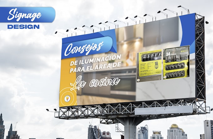 Do printable billboard, signage, shop front and yard sign by Sandikuff ...