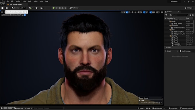 Custom 3d realistic character model ue5 humanoid game character metahuman design by Alhasssan_1 ...