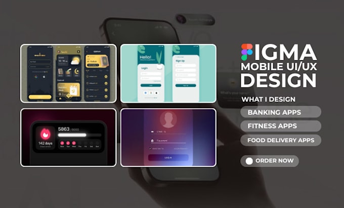 Do a complete mobile ui ux design by Gary_white17 | Fiverr