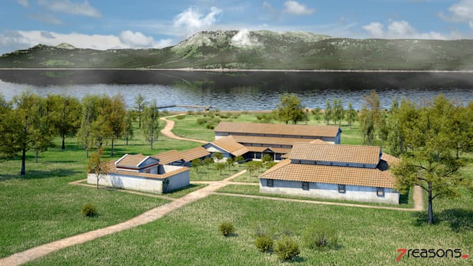 Design 3d farm building,poultry render,livestock interior,storage,farm ...