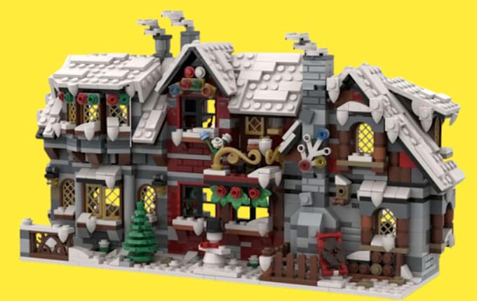Do custom 3d lego design toy model manual instruction moc architecture ...