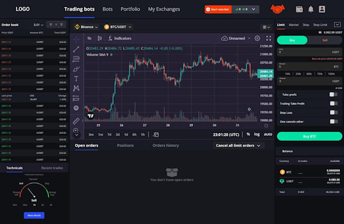 Create grid trading bot bybit futures trading dca bot coinbase trading bot by Greg_lee70 | Fiverr