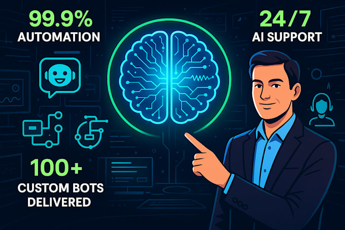 Create custom ai agents, automate workflows, and build intelligent chatbots by Sarth4kk | Fiverr