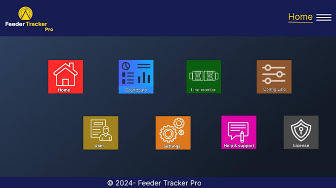 Create a responsive front end with html, css, and javascript by ...