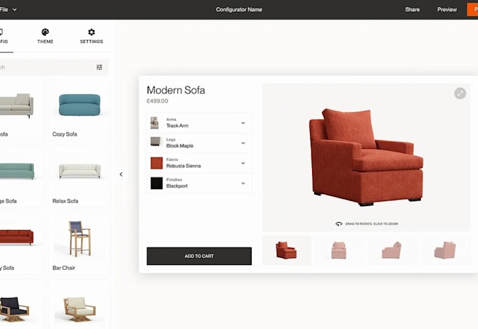 3d Interactive Product Configurator Webgl 3d Model Threejs Kickflip Ue4 Teenblue By Kennybin