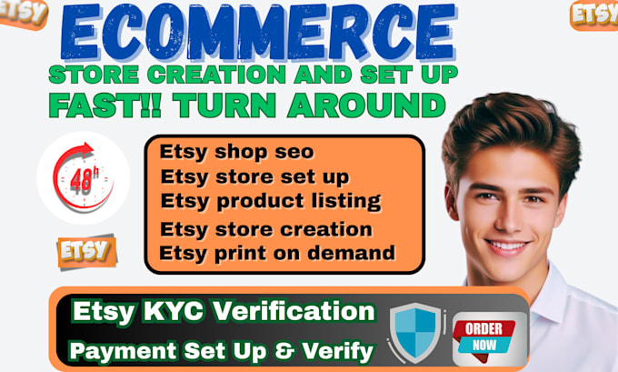 Create etsy account and set up your etsy store and optimize your ...