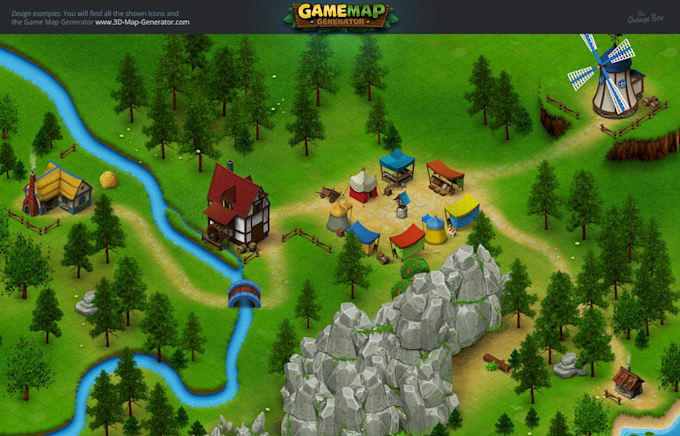 Do 3d game environment 3d scene game map level design in unity and unreal engine by Toura_anny ...