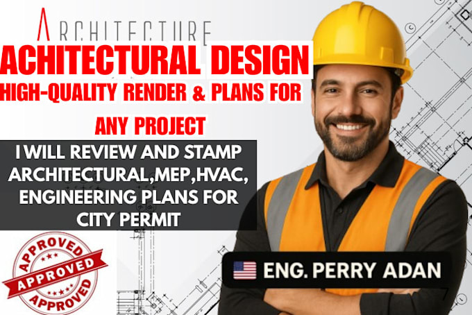 Architectural stamp, texas sign and seal mep engineering drawing for ...