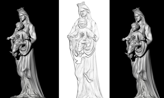 Convert 2d to 3d conversion for printing, animation, and games by Paul ...