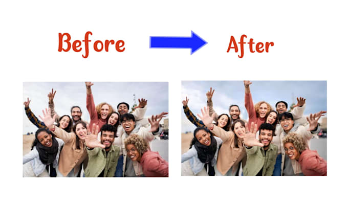 Professionally edit and enhance your family or group photo by Madhumini ...