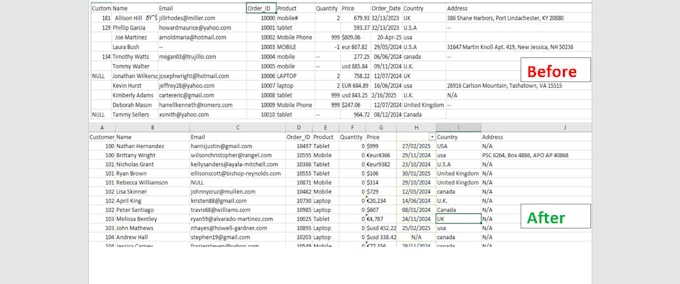 Perform professional data analysis using excel and sql by Ambrose286 ...