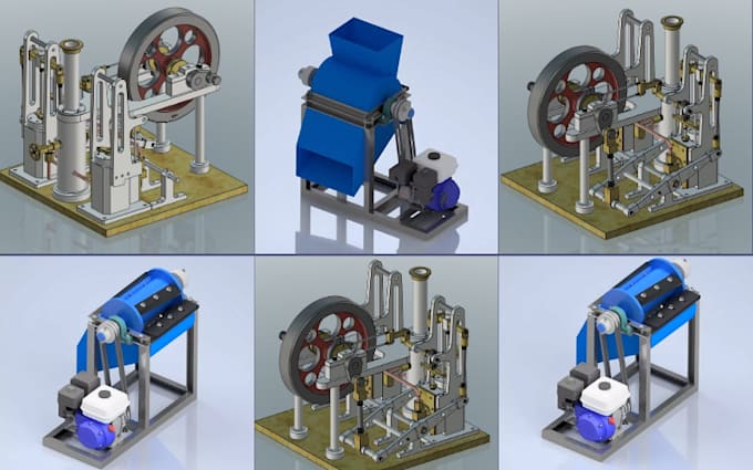 Create detailed 3d cad model for cnc 3d printing and manufacturing cad ...