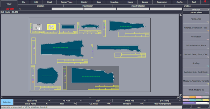 Make tops pattern and grading using lectra software by Tashdid_shopnil ...