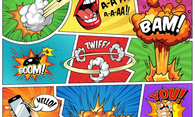 Draw custom comic book characters, illustrations, and full page comic ...