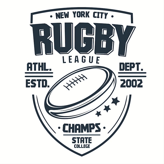 Design professional rugby logo by Gaspar_sena | Fiverr