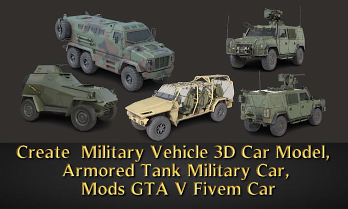 Do military vehicle 3d car model armored tank military car mods gta v ...