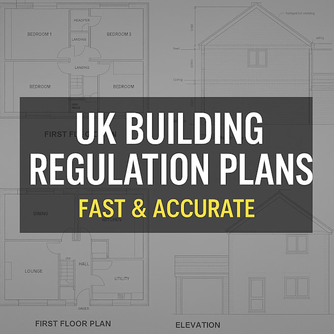 Provide uk building regulation , planning permission , and breg drawing ...