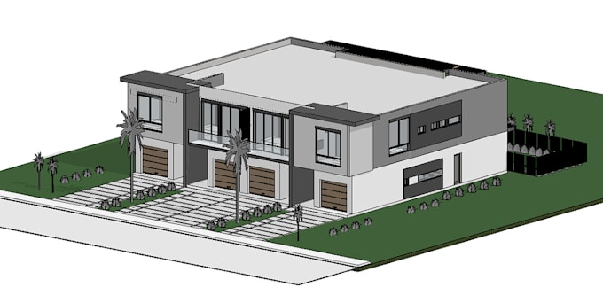 Do 2d floor plan, 2d office layout, 2d permit drawing in autocad by ...