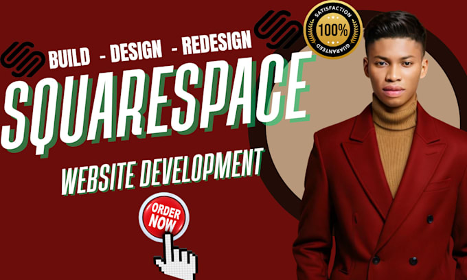 Design redesign squarespace website or build website development squarespace by Develop_square ...