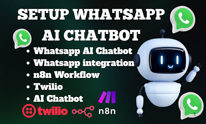 Build whatsapp ai chatbot whatsapp automation n8n workflow n8n fix flow ...
