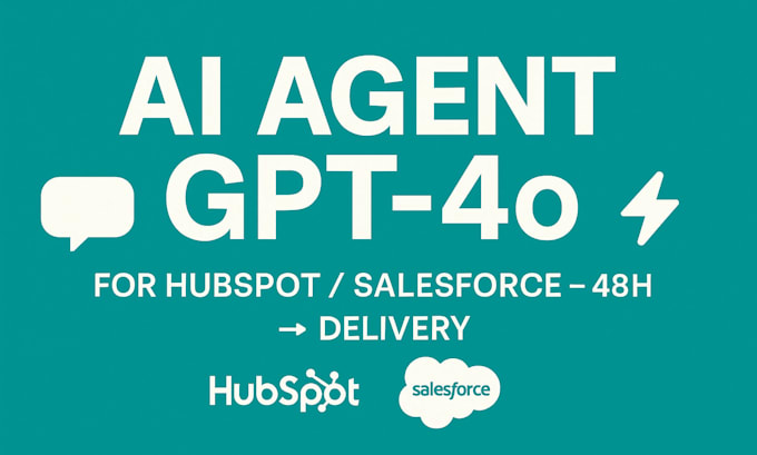 Build slack hubspot gpt4o ai agent in 48h no calls by Loopus_web | Fiverr