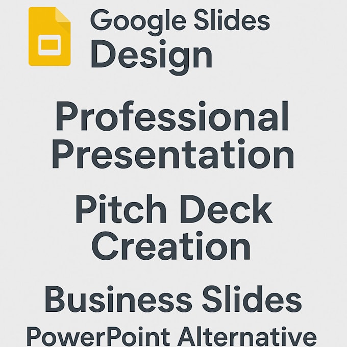 Design engaging google slides presentations by Youssefamjoule1 | Fiverr