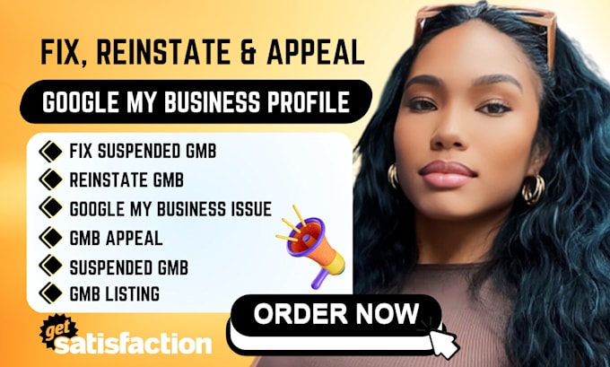 Fix denied google my business suspended gmb reinstate gmb profile management by Judebrown1 | Fiverr