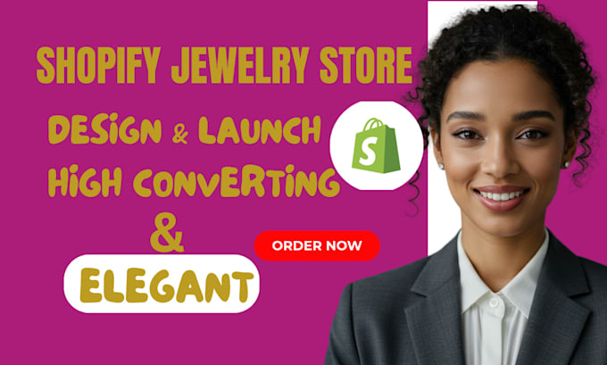 Launch your shopify jewelry store with beautiful design and product ...