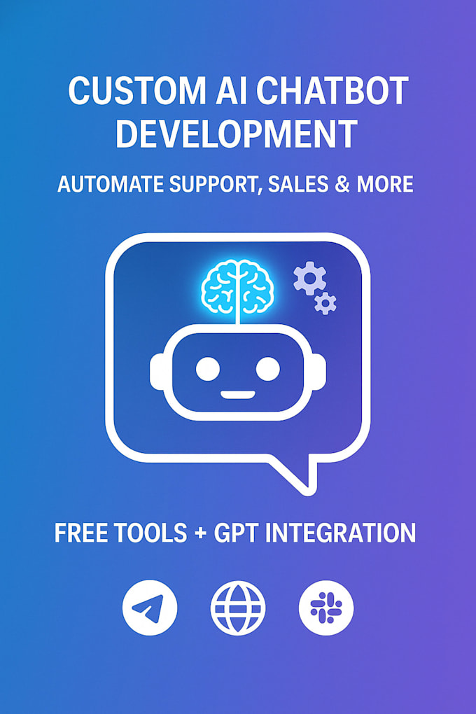 Build a custom ai chatbot using free tools like ollama and llama 3 by Muzzammil01_ | Fiverr