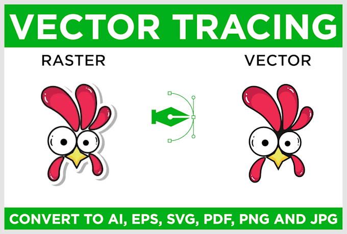 Make vector tracing, redraw logo to vector, convert image to vector ai, eps, svg by Hasan ...