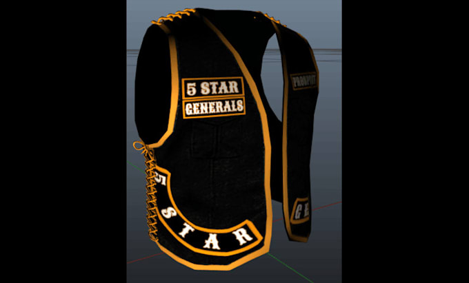 Create custom fivem clothing kuttes mc, mc vest, biker clothing by ...