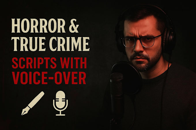 Script and voice over scary horror true crime script youtube video by ...