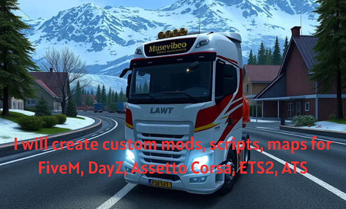 Créer des mods, scripts et cartes personnalisés pour fivem, dayz ...