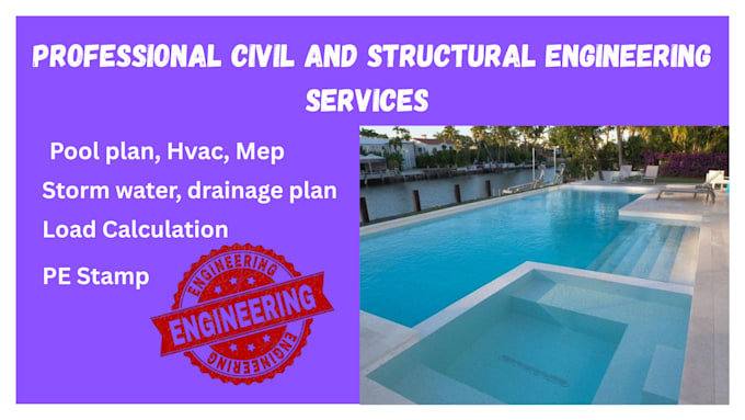 Pool design 3d rendering plumbing layout permit construction plan by ...