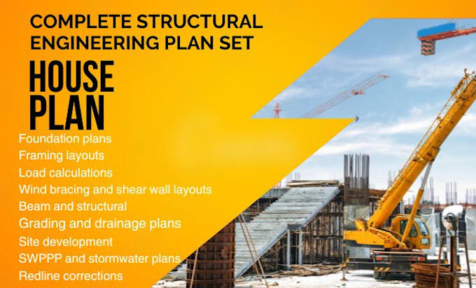 Design civil site plan plot plan structural load calculation house plan ...